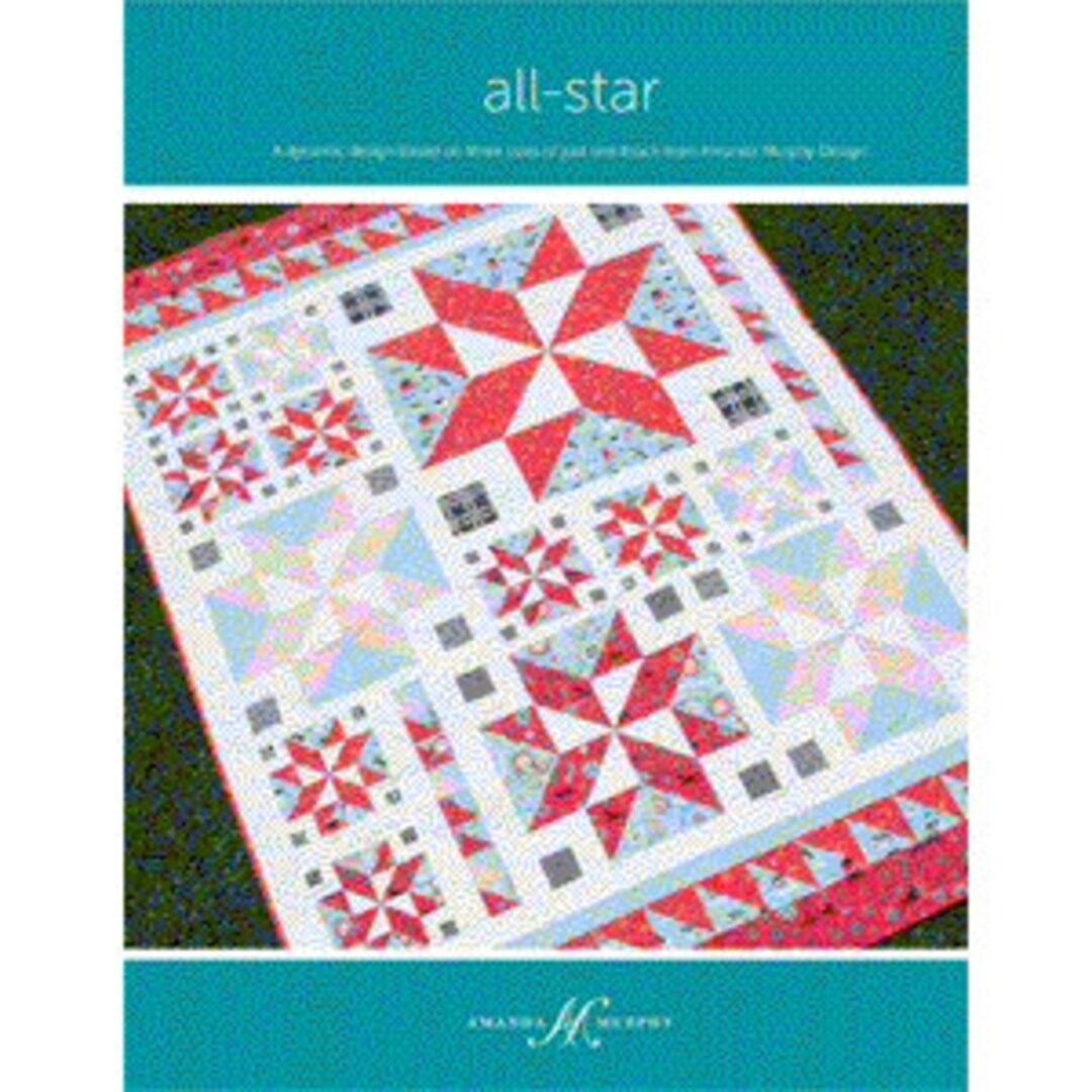 ALL-STAR Quilt Pattern by Amanda Murphy - Etsy