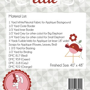 ELLIE Applique Quilt Pattern by MEAGS & ME - Etsy