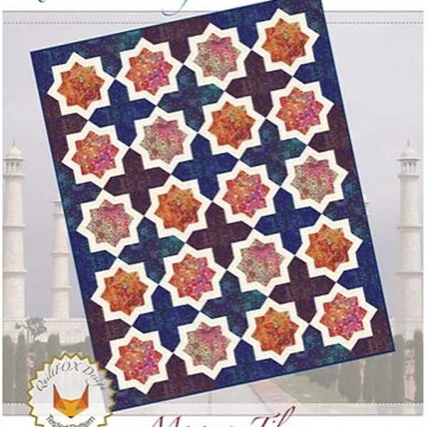 Moroccan Tile Quilt Pattern - Etsy