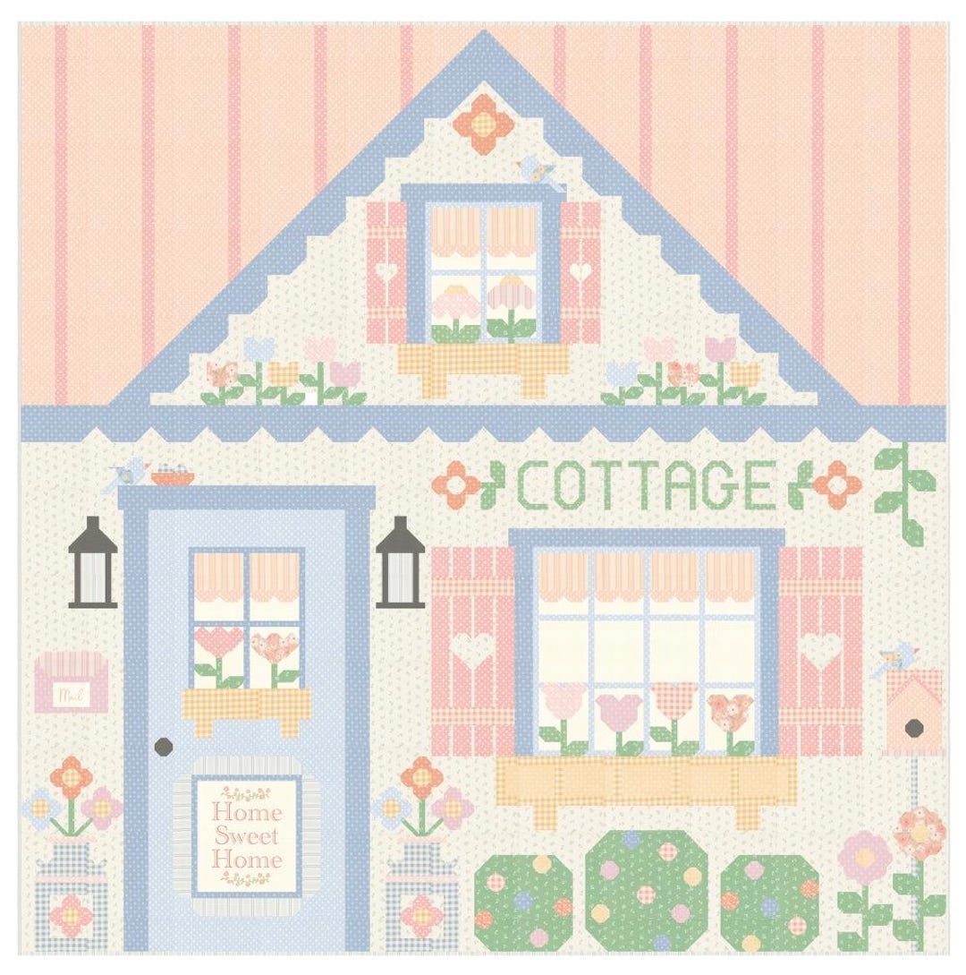 COZY COTTAGE BOM Quilt Kit Featuring Cottage Charm From Heather Briggs ...