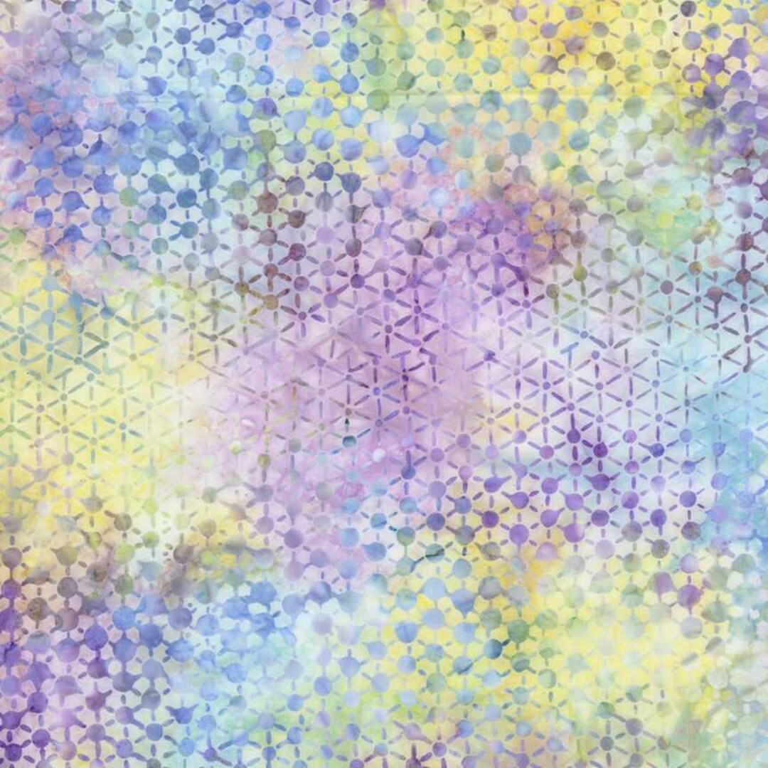 Tonga Paradise Batkis: GEO FLORAL SHAPE by Timeless Treasures (1/2 Yd ...