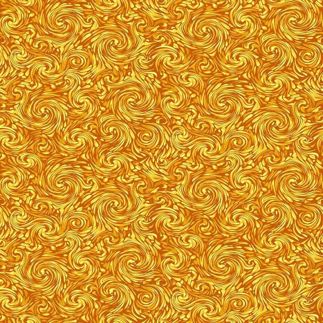 Sundance SWIRL TEXTURE - YELLOW for Timeless Treasures (1/2 Yd.) - Etsy