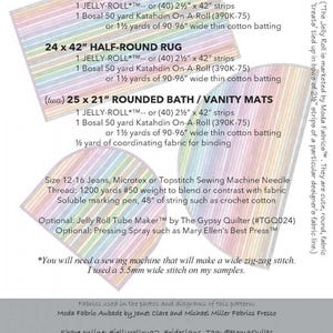 JELLY ROLL RUG 2 Pattern - Etsy