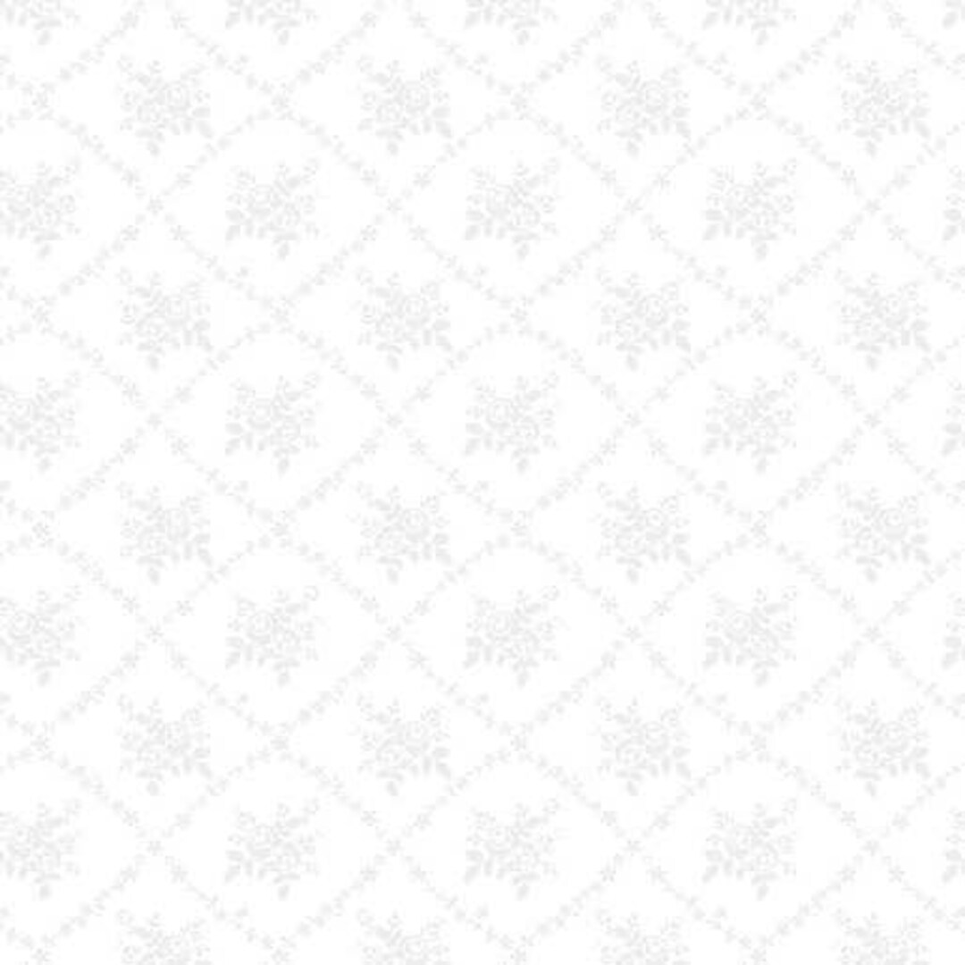 Classic Keepsakes ROSE TRELLIS WHITE: 1464809B - (1/2 Yd.) - Etsy