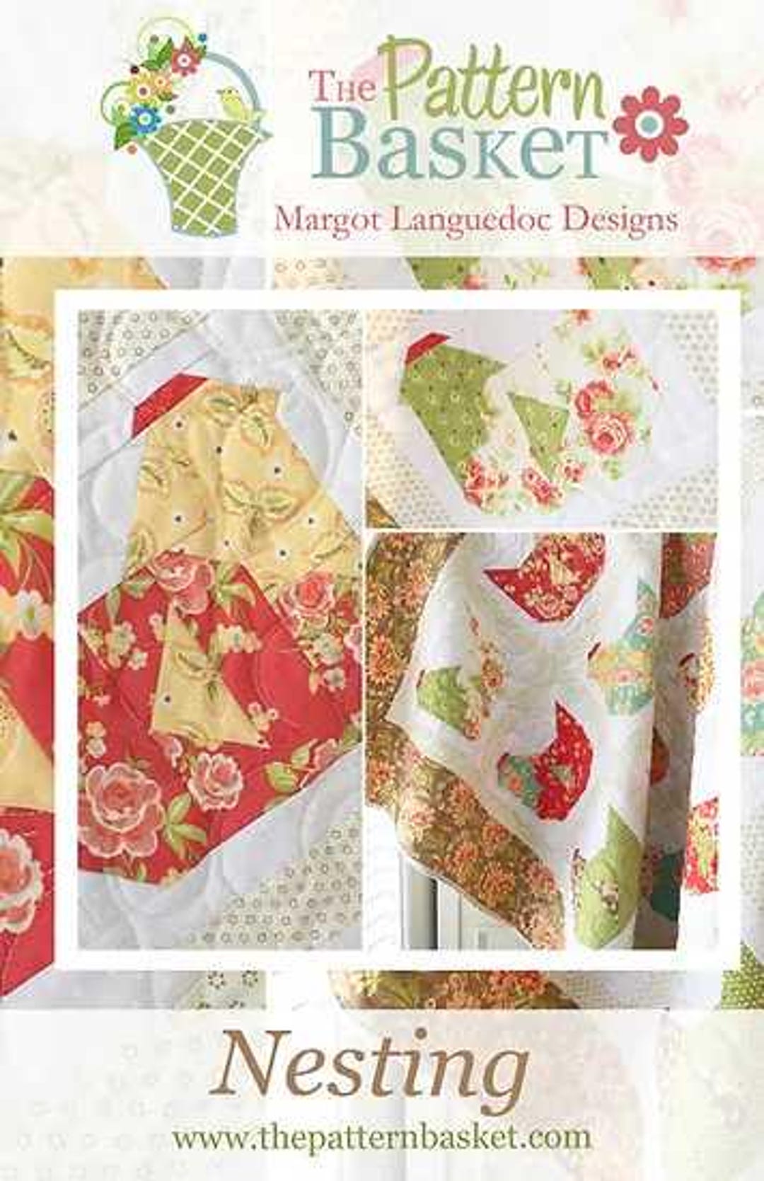 NESTING Quilt Pattern by THE PATTERN Basket - Etsy