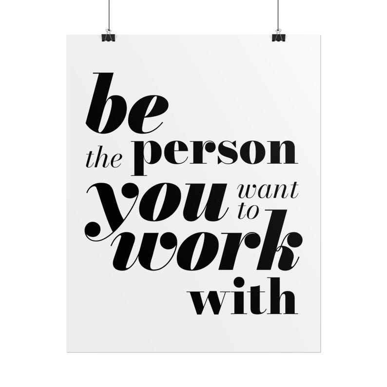 Teamwork Poster: Motivational Office Wall Art for Leaders - Etsy