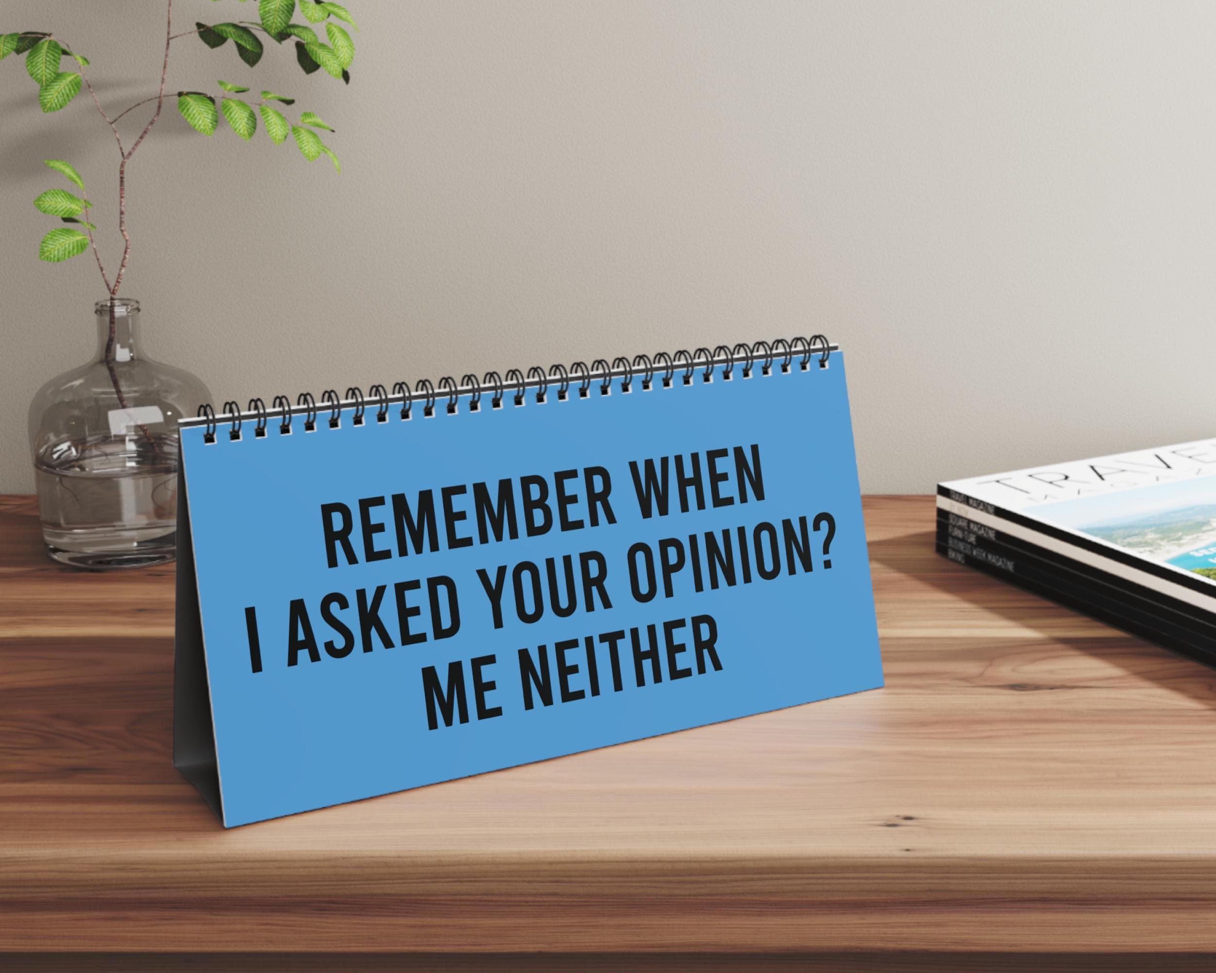 Personalized Desk Sign Placard Sarcastic Custom Name, 12 Funny Quotes ...