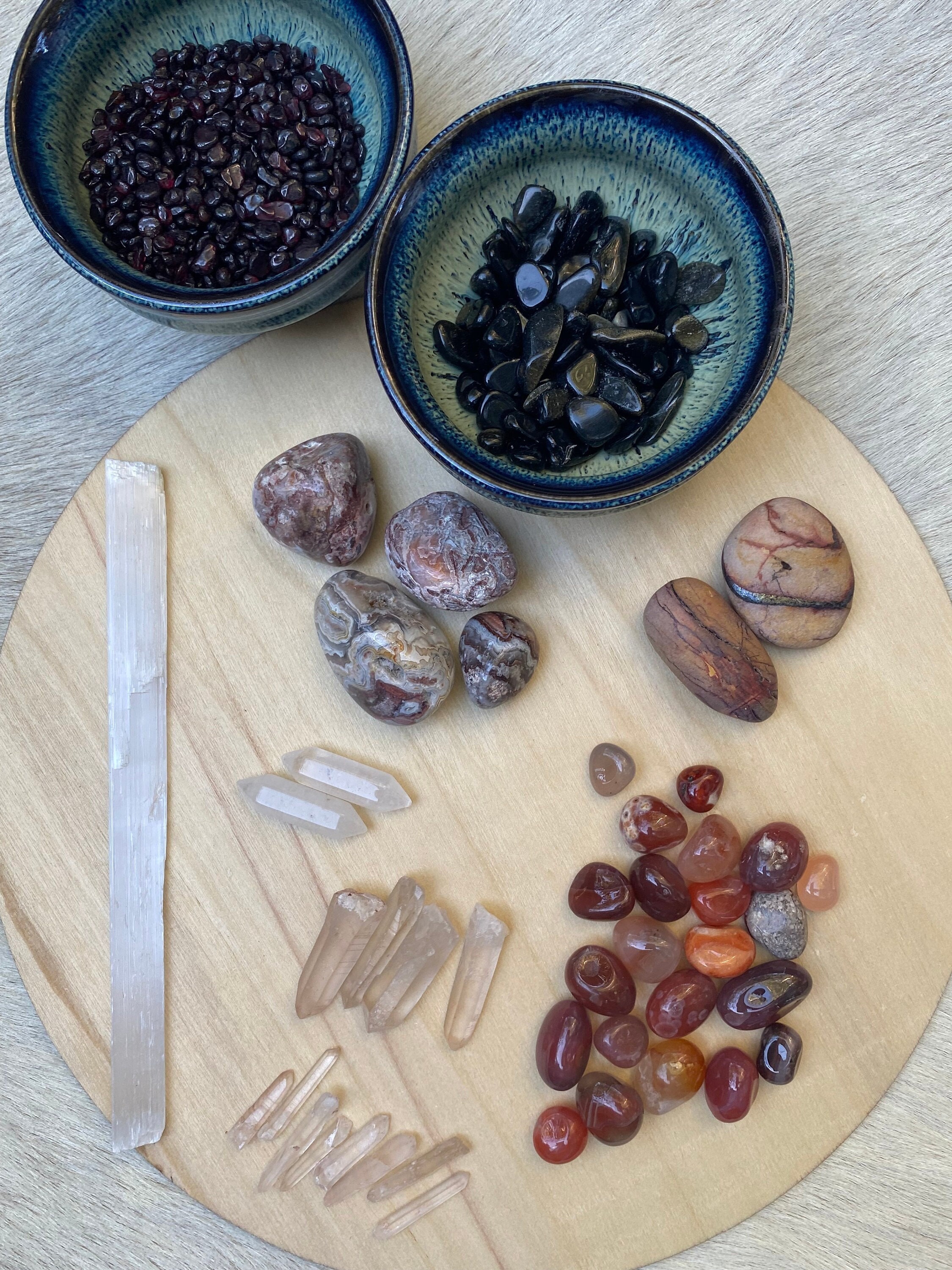 GROUNDING Crystal Grid Deluxe Kit - Etsy