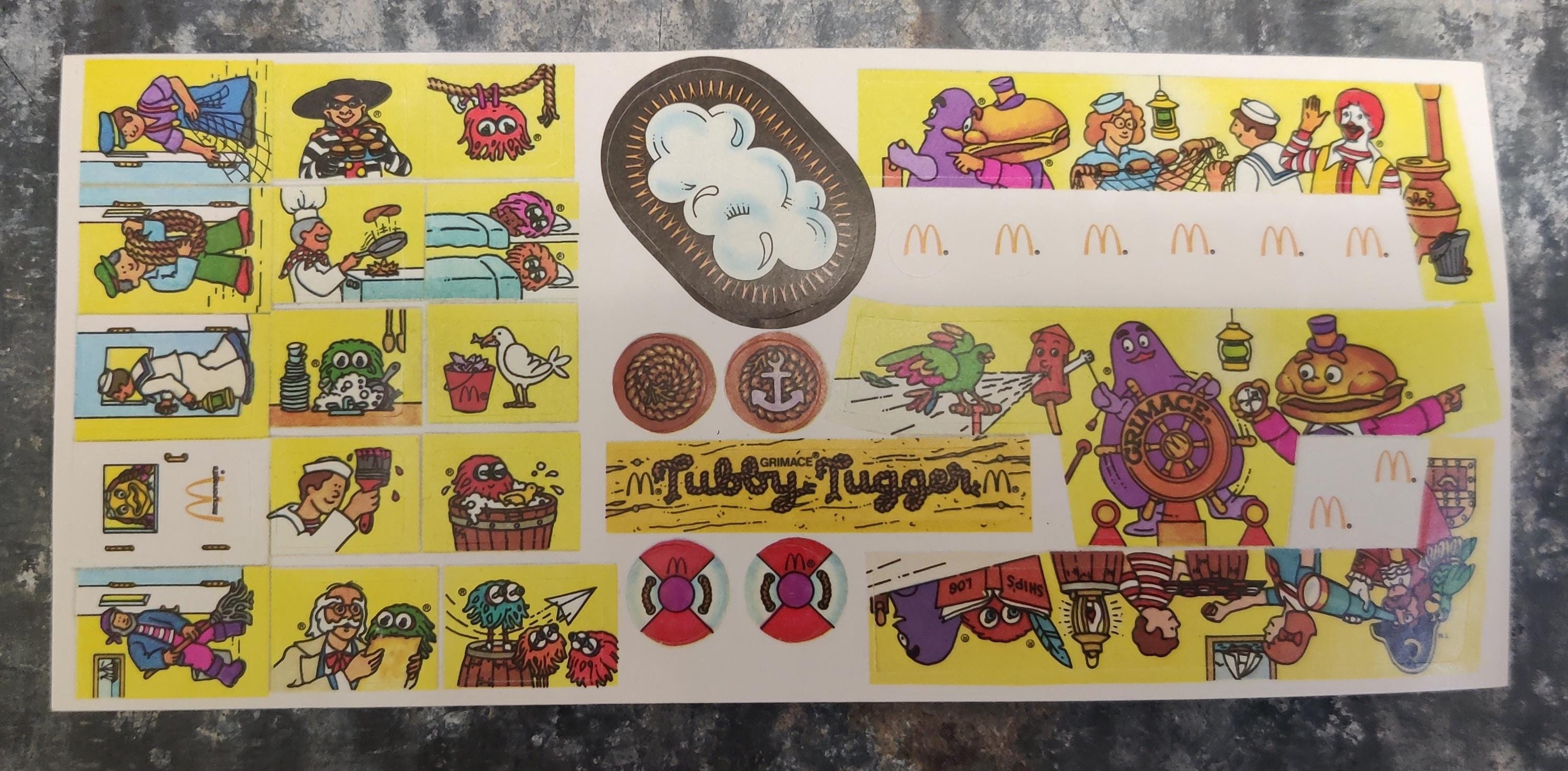 Mcdonald's Mcdonaldland Slaphappys Hamburglar & the Hamburger Patch ...