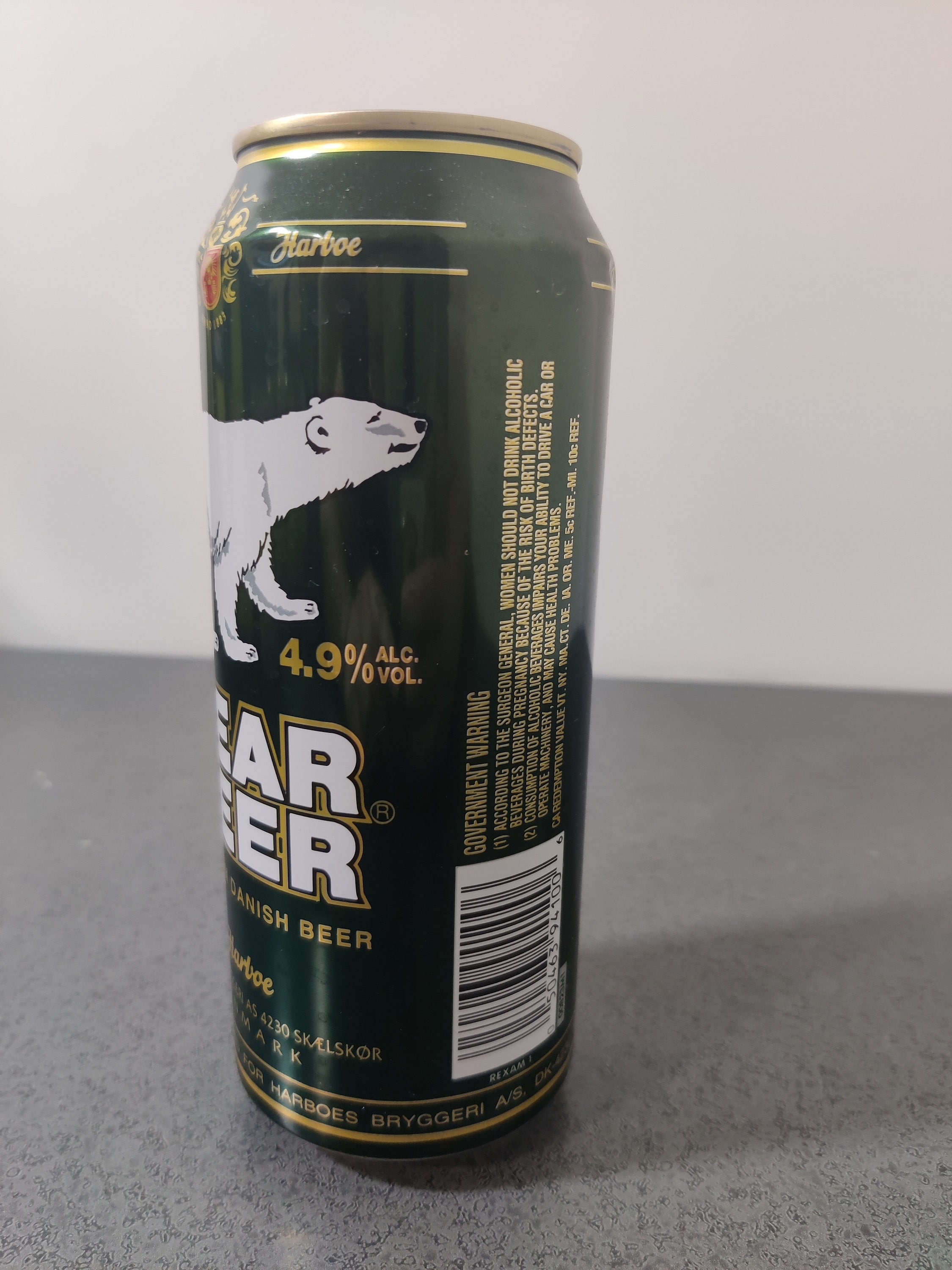 Vintage Bear Beer Can 16 Oz. - Etsy