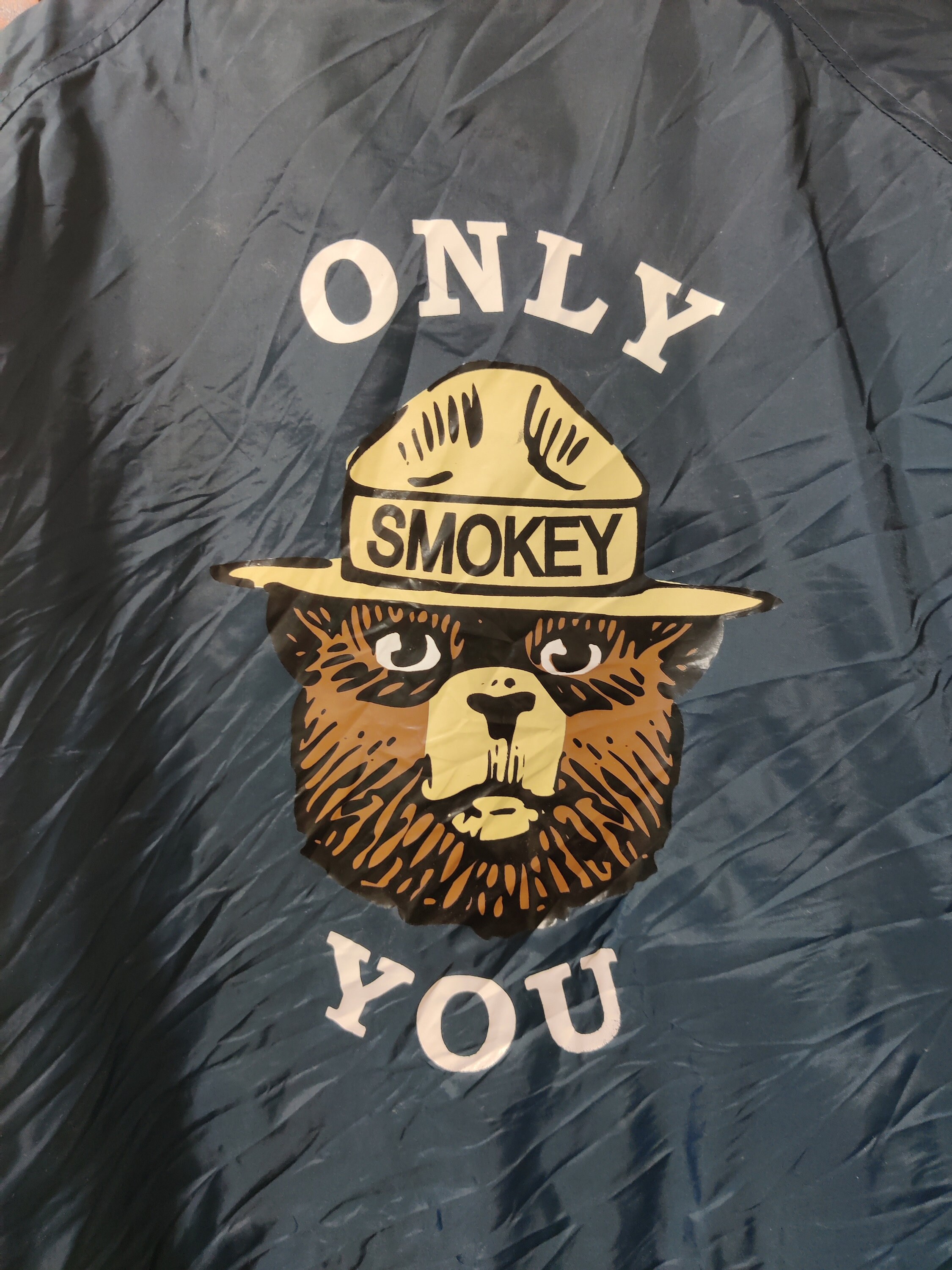 Only You Smokey Bear/hot Foot Teddy Collectors Association Navy Blue ...