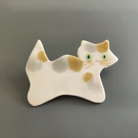Ceramic Cat - Etsy