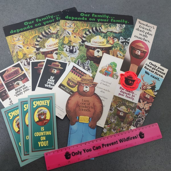 Smokey the Bear - Etsy