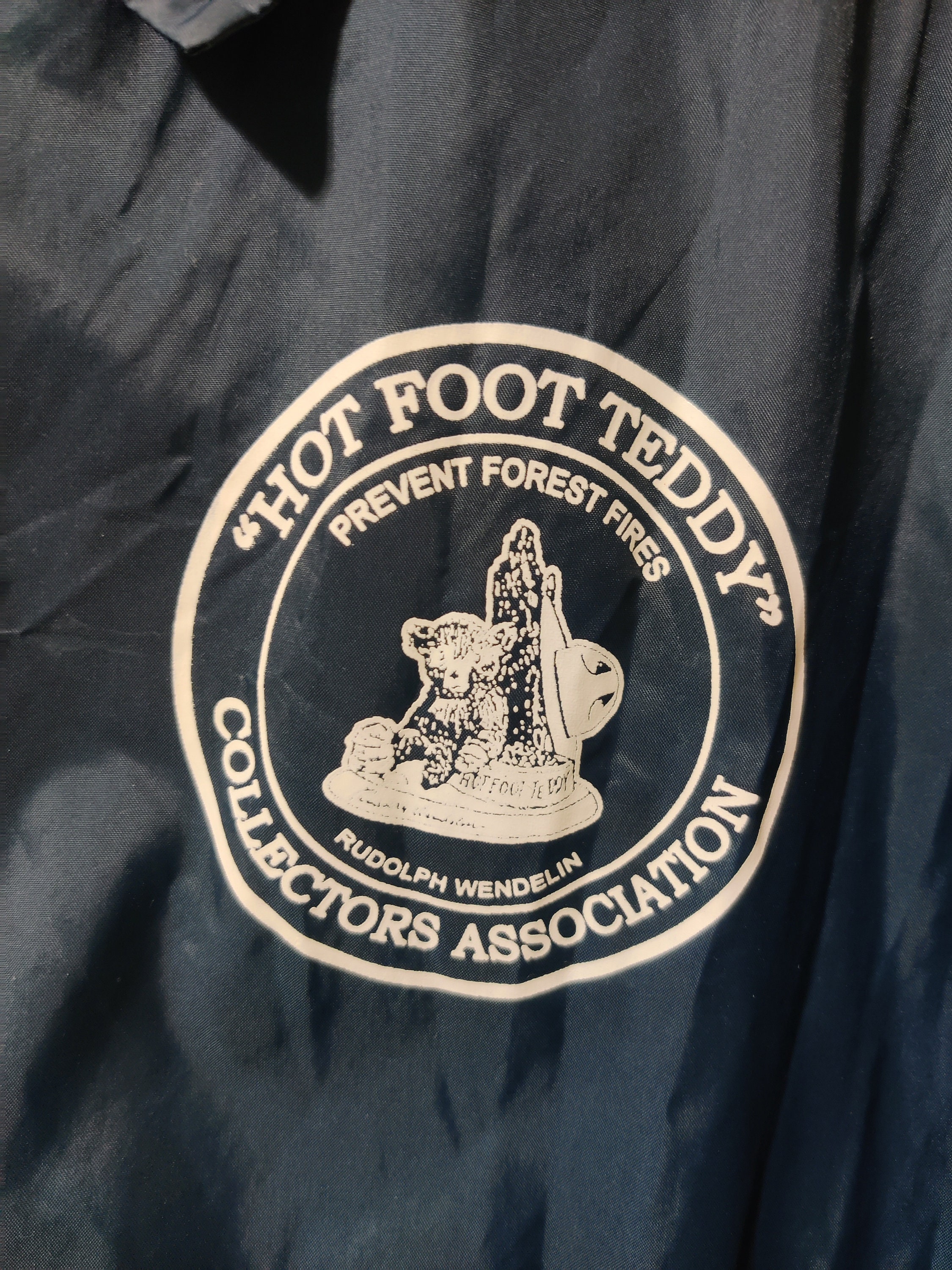 Only You Smokey Bear/hot Foot Teddy Collectors Association Navy Blue ...