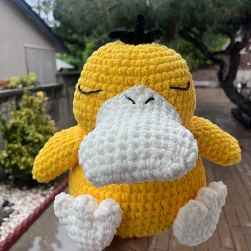 Psyduck Plush Pattern - Etsy