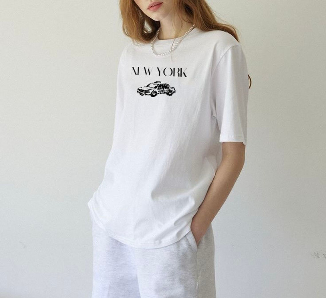 Vintage New York City Tee NYC Skyline Graphic T-shirt Retro New York ...