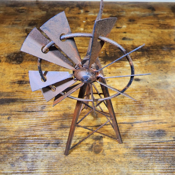 Metal Windmill - Etsy