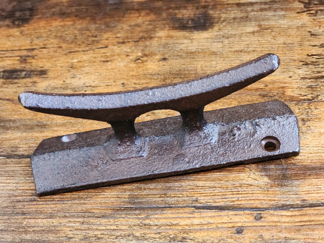 Vintage Cast Iron Cleat Wall Hook Decor - Etsy