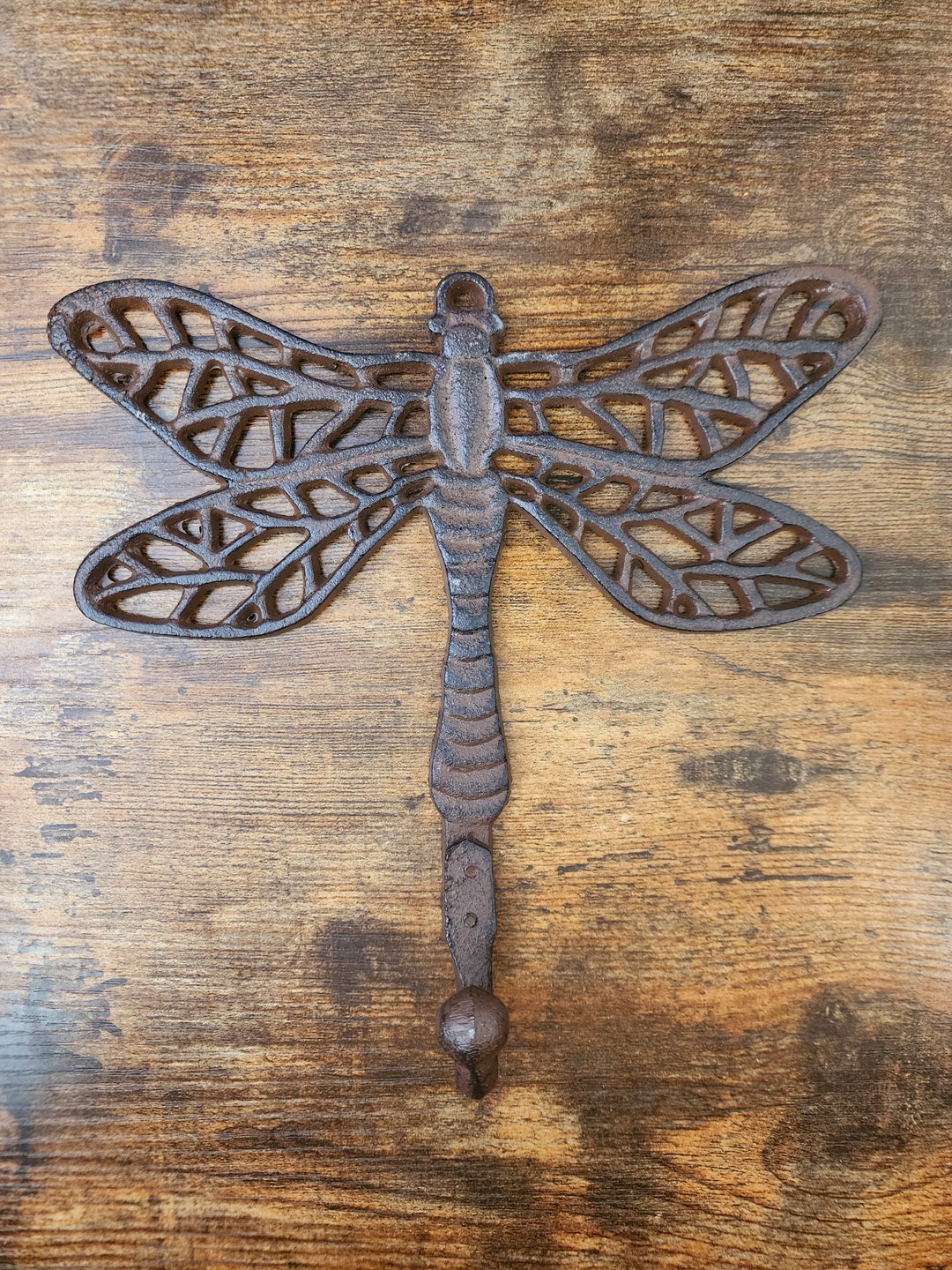 Extra Large Vintage Dragonfly Wall Hook - Etsy