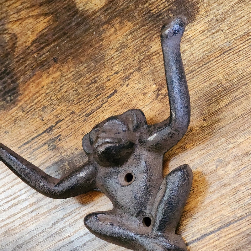 Monkey Wall Hook - Etsy