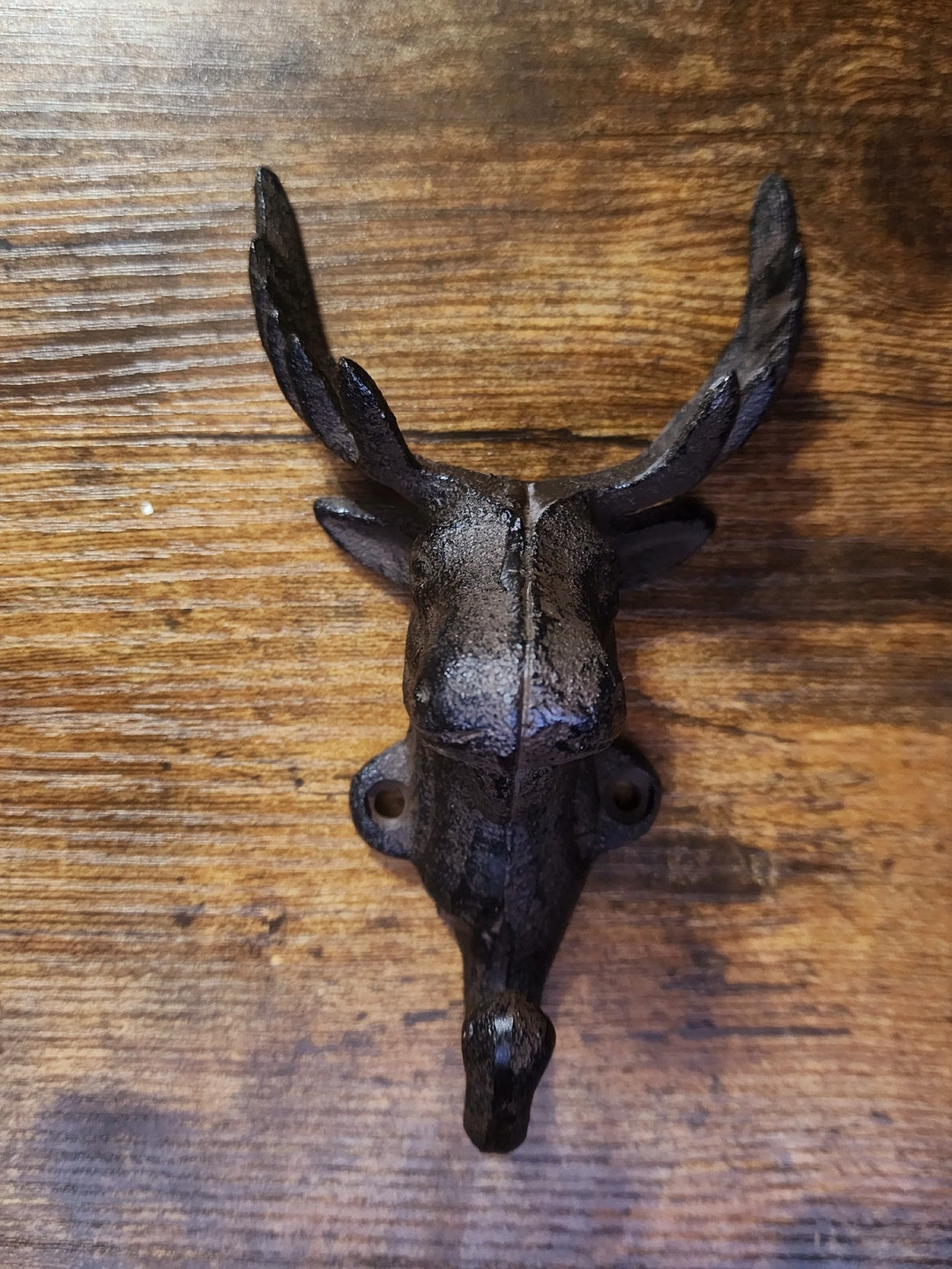 Vintage Cast Iron Moose Wall Decor - Etsy