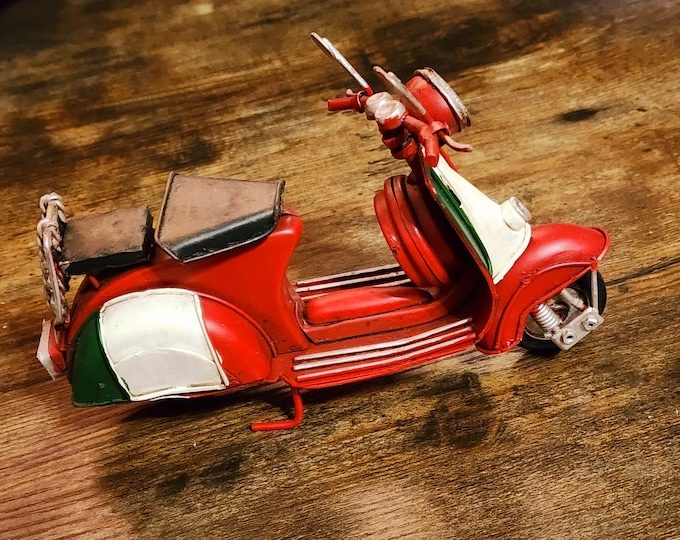 Vintage Metal Scooter Vespa Decor - Etsy