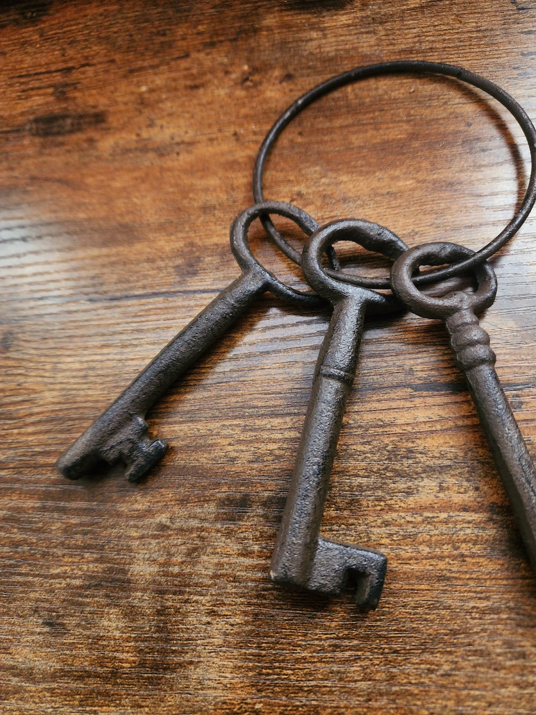 Vintage Cast Iron Jail Keys - Etsy