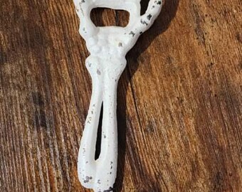 Vintage Skeleton Hand Cast Iron Bottle Opener - Etsy