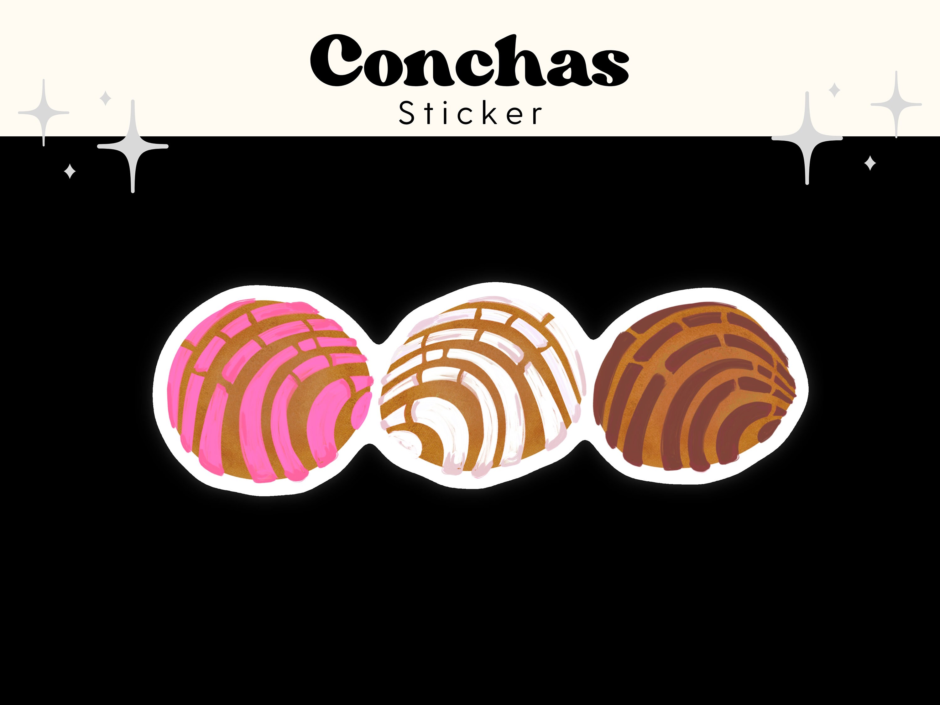 Conchas Sticker - Etsy
