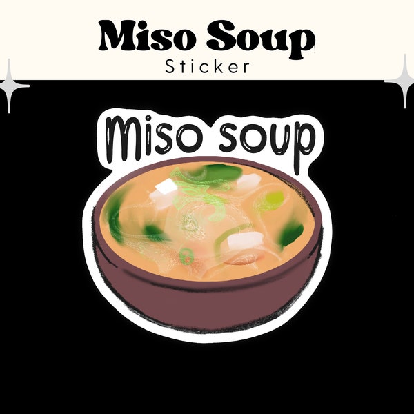 Miso Soup - Etsy