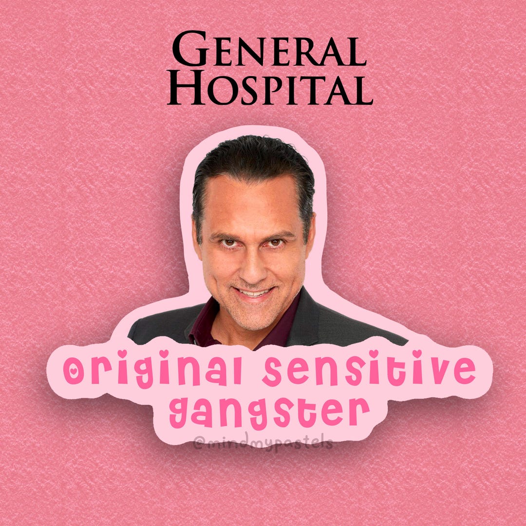 Sonny Corinthos Sticker: Waterproof Matte Finish - General Hospital (GH ...