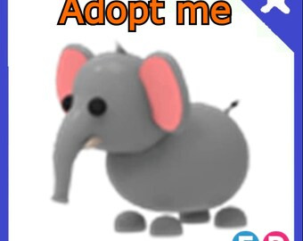 Neon Elephant Adopt Me - Etsy