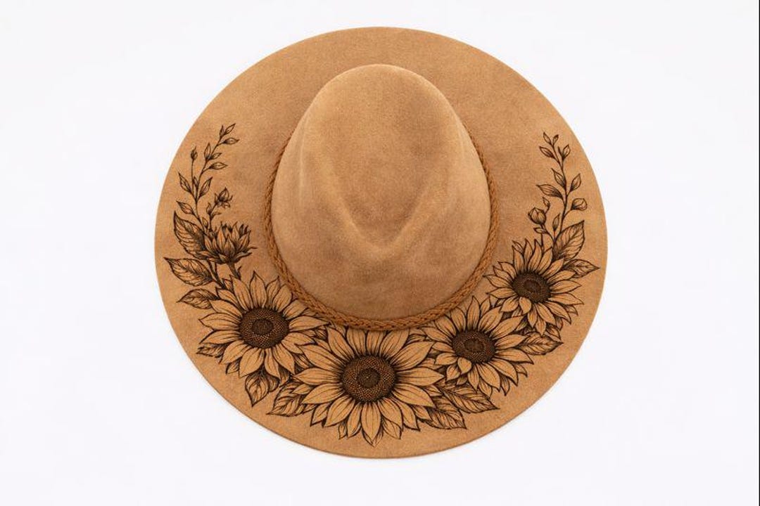 Sunflower Hat Design - Etsy