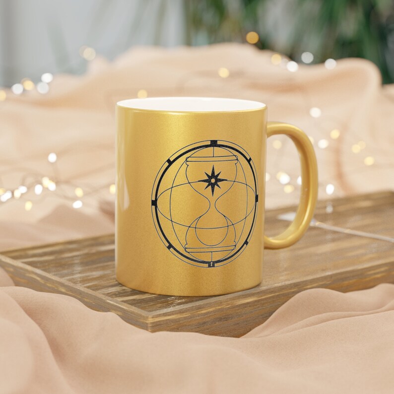ATEEZ Cromer Logo Metallic Gold Coffee Mug Kpop Merch for - Etsy