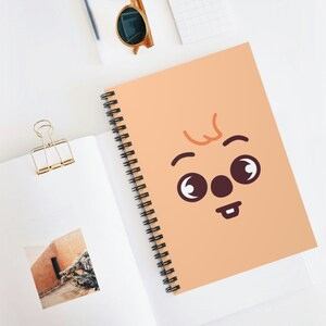Han Quokka Stray Kids Kpop Lined Spiral Notebook | Soft Cover Journal ...