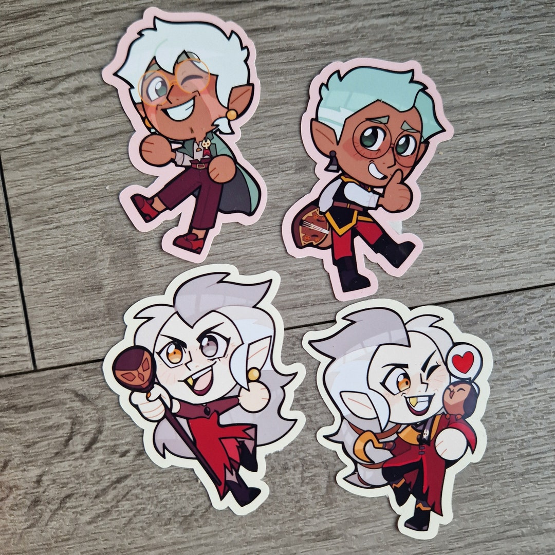 TOH Eda, Raine, Darius and Vee Stickers - Etsy
