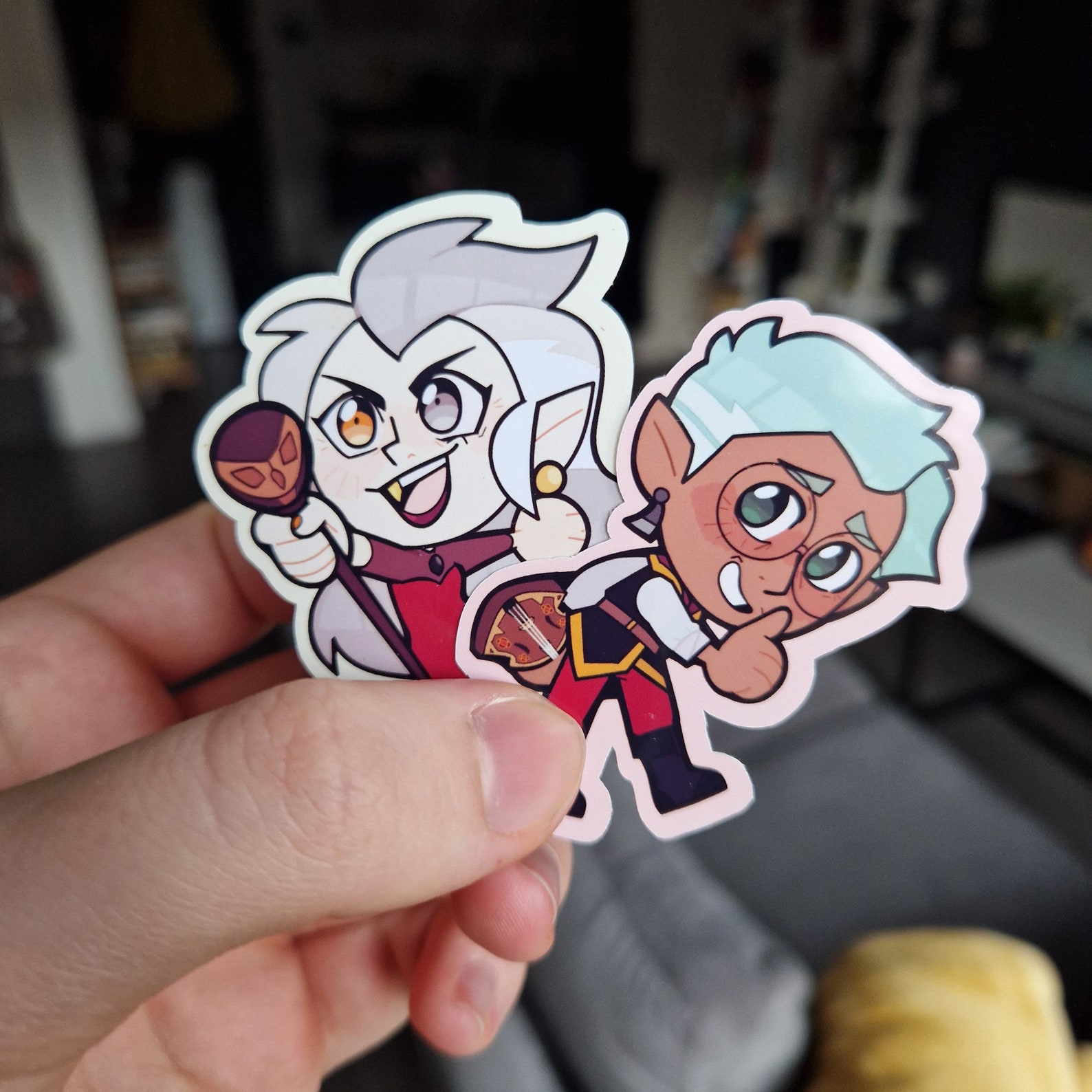 TOH Eda, Raine, Darius and Vee Stickers - Etsy