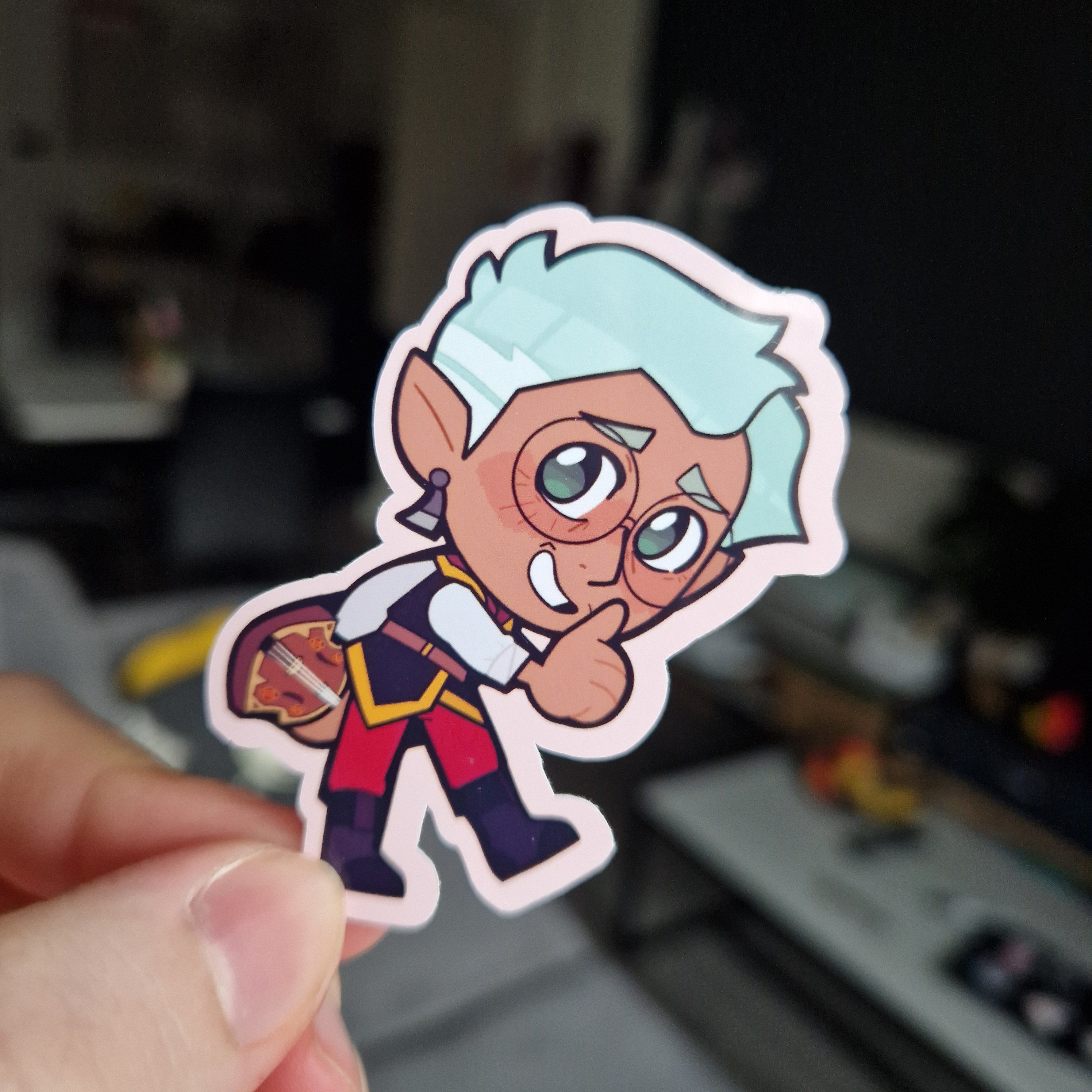 TOH Eda, Raine, Darius and Vee Stickers - Etsy