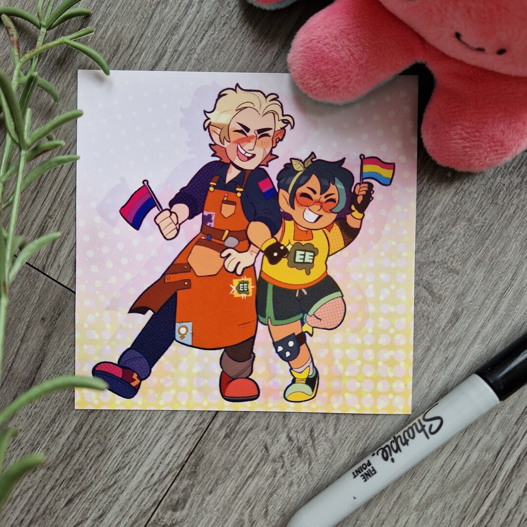 TOH Huntlow Pride Print - Etsy