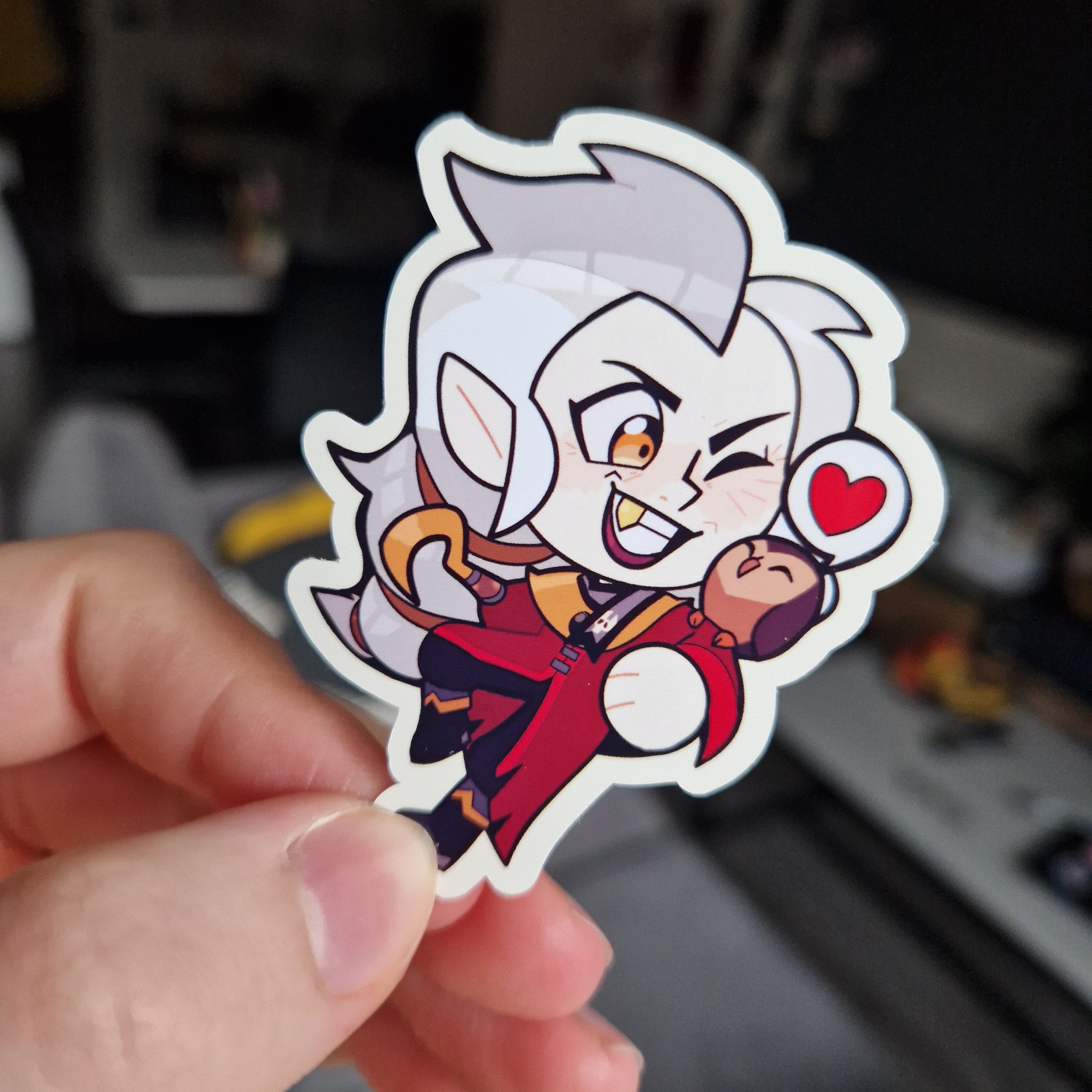 TOH Eda, Raine, Darius and Vee Stickers - Etsy