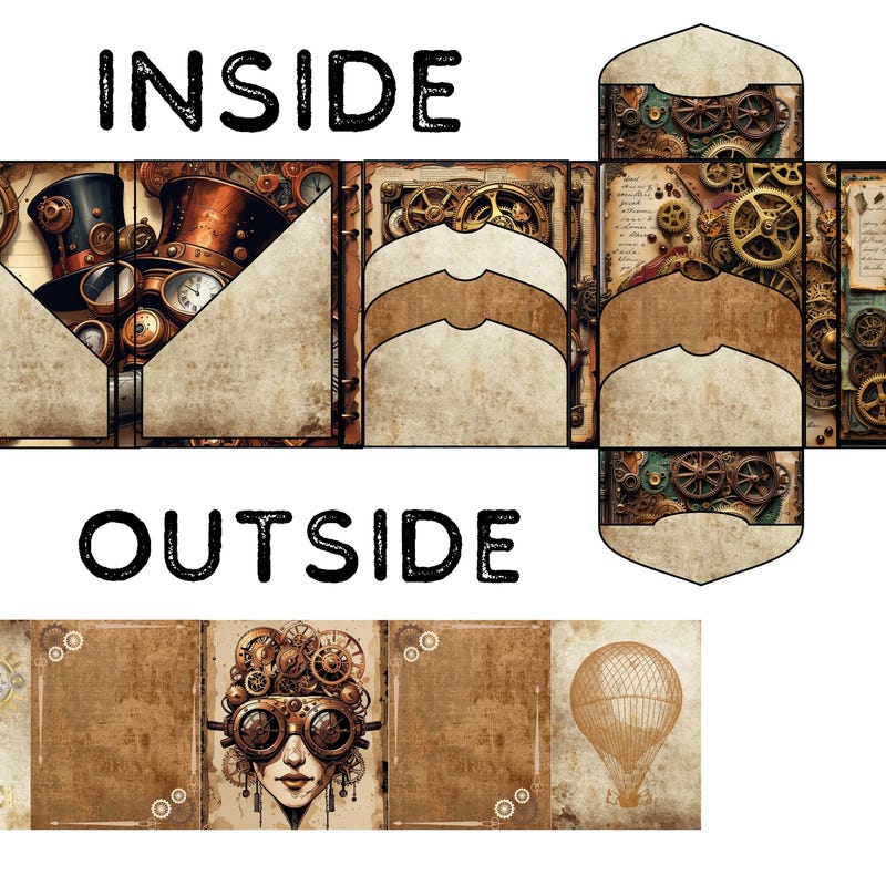 Steampunk Tags - Etsy