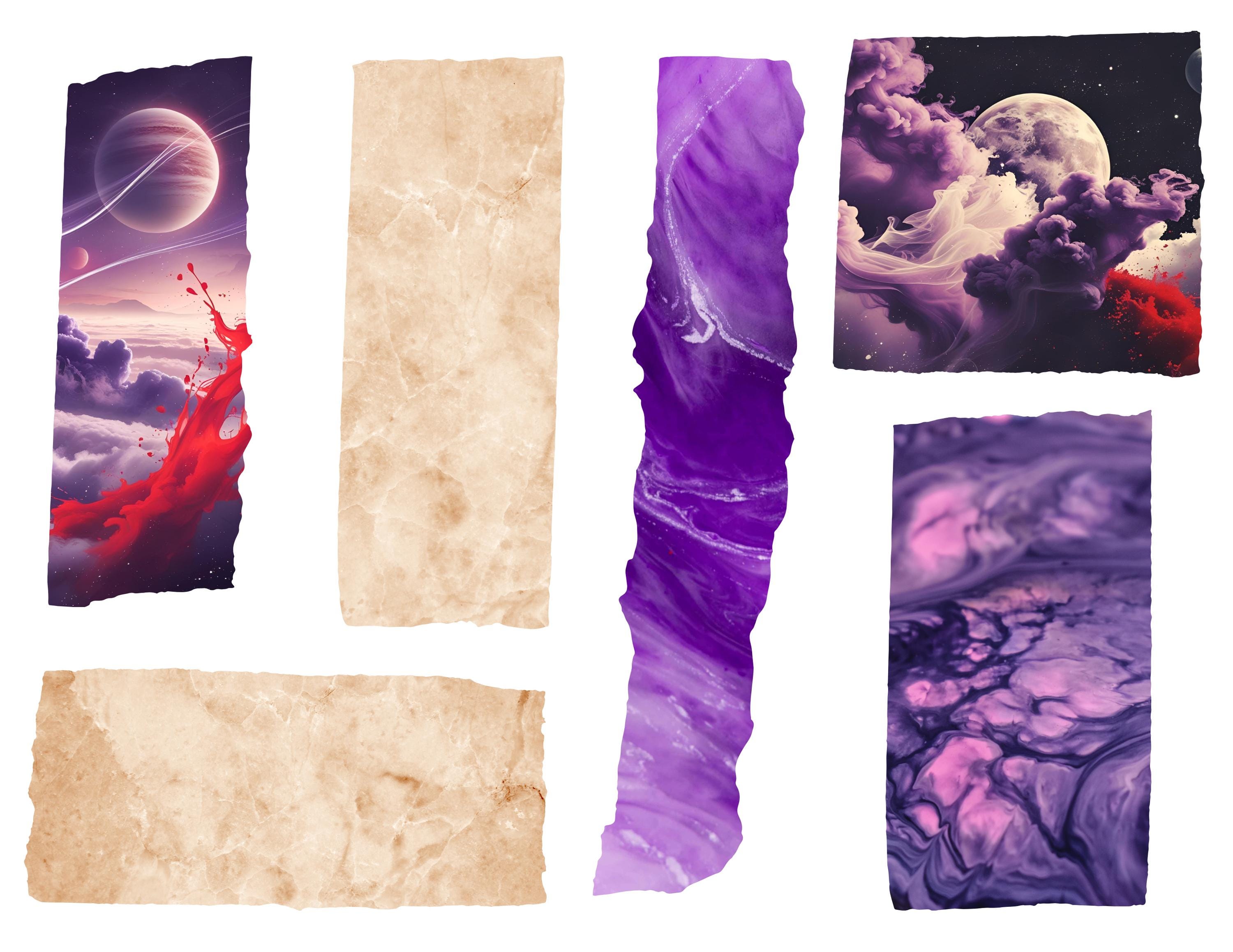 Planets Purple Folio – Envelope Size Printable – Instant Download ...