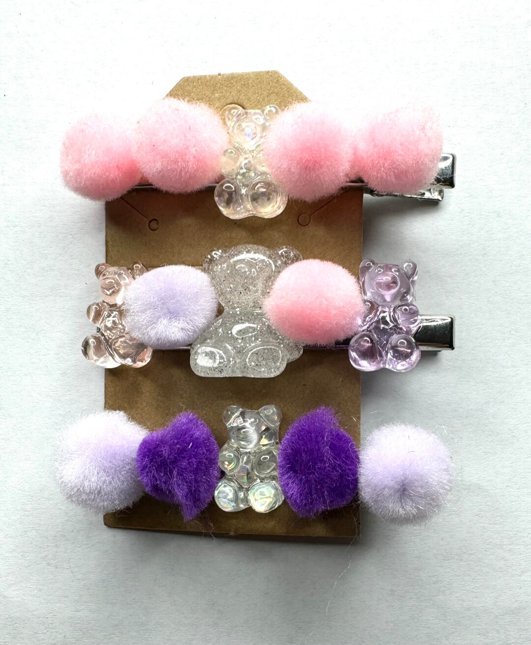 Un-bear-ably Sweet Gummy Bear Hair Clips - Etsy