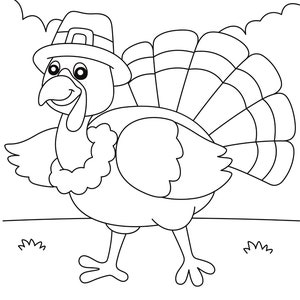 Thanksgiving Coloring Pages - Etsy
