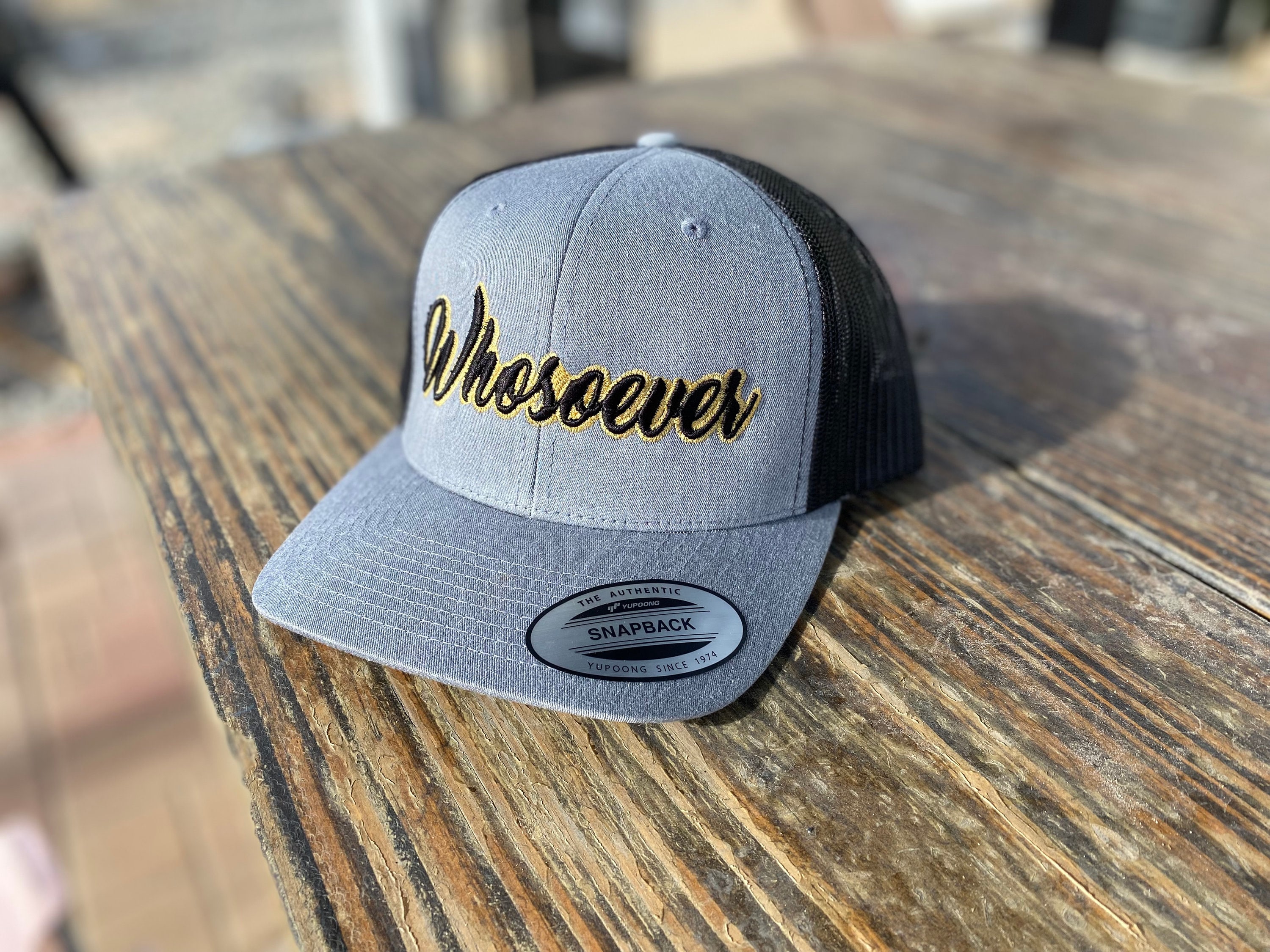 3D Puff Embroidered Hat, Embroidered Trucker Hat, Snapback - Etsy