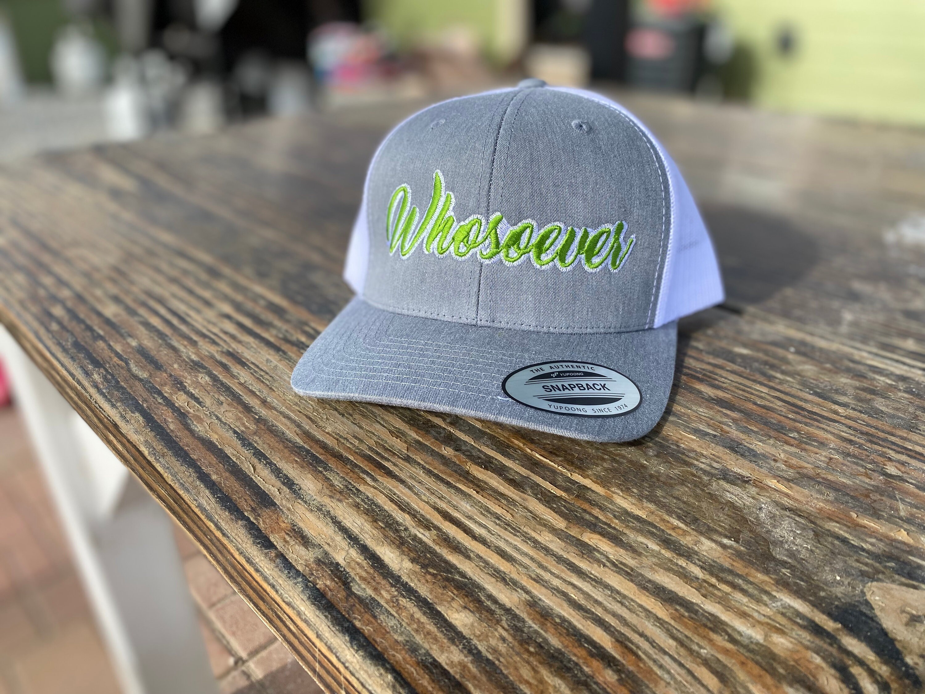 3D Puff Embroidered Hat, Embroidered Trucker Hat, Snapback - Etsy