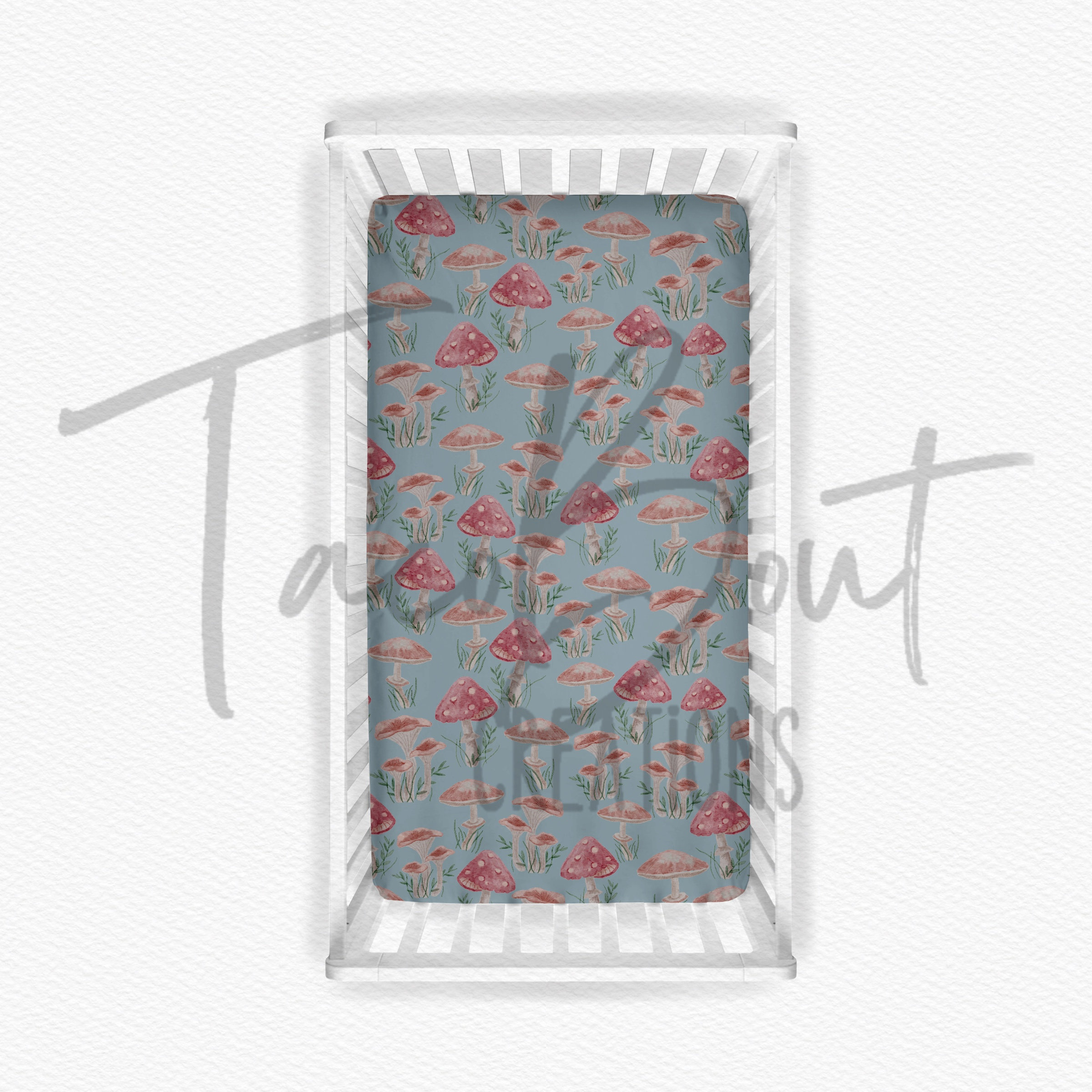 Crib Sheet Mock-up Template, Realistic Clothing Mock-up Template ...