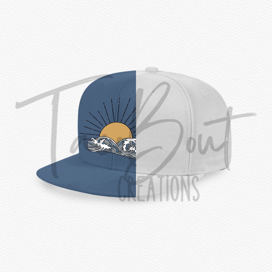Snapback Hat Mock-up, Hat Mockup, Realistic Procreate Mock-up ...