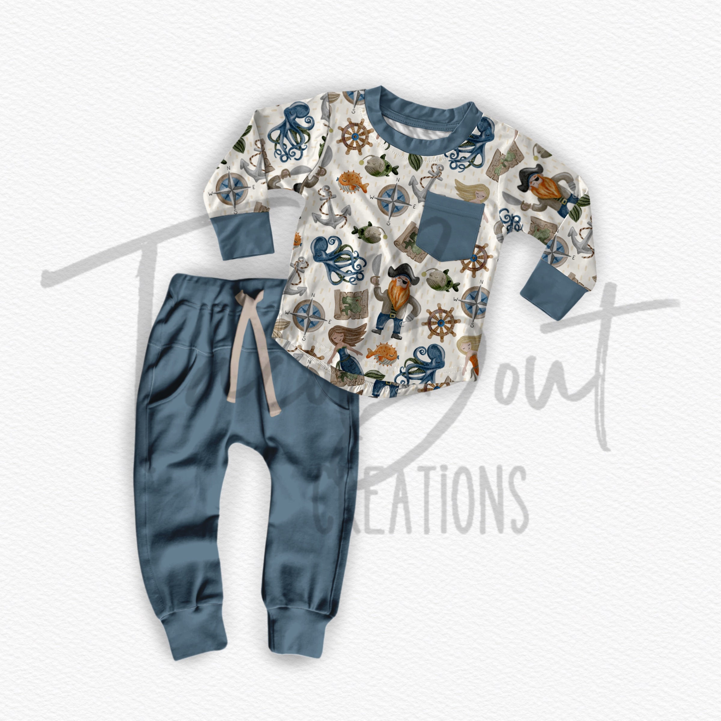 Kids Jogger Set Mock-up, No Pocket, PROCREATE Mock-up, Photoshop Mockup ...