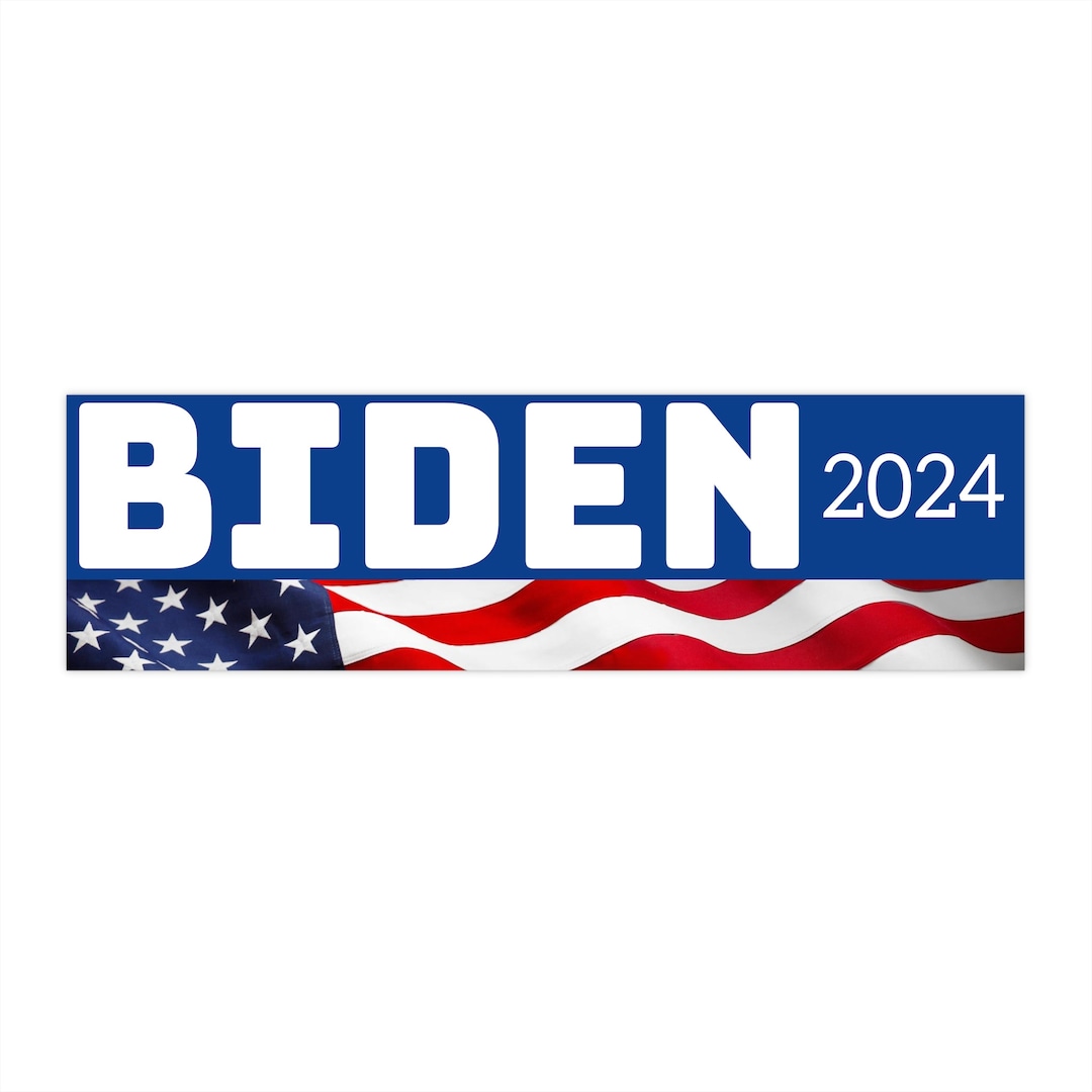 Biden 2024 Bumper Sticker - Etsy